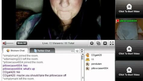 Pillowcase Stickam Fun