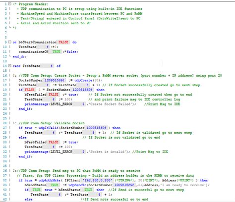 PC And KAS UDP Communication C Example Visual Studio Express Kollmorgen