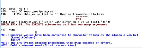 Solved Macro Data Quality Check Numeric Values Outside Boundary Conditions C Sas Support