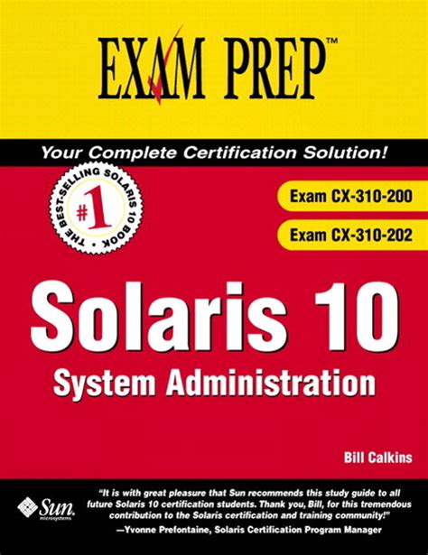 Solaris 10 System Administration Exam Prep 2 Pearson It Certification