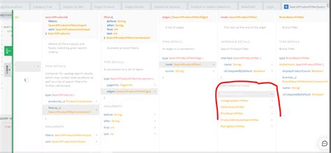 Graphql I Need A Way To Fetch The Product Filter Options Relevant To
