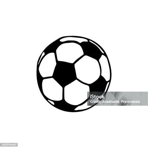 손으로 그린 낙서 축구공 축구공 아이콘 흰색 배경에 격리되어 있습니다 축구공에 대한 스톡 벡터 아트 및 기타 이미지 축구공 축구 그리기 Istock