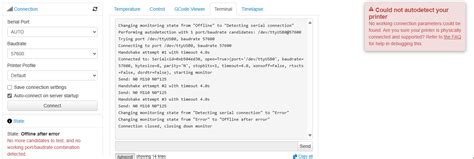 getting octoprint working get help octoprint community forum