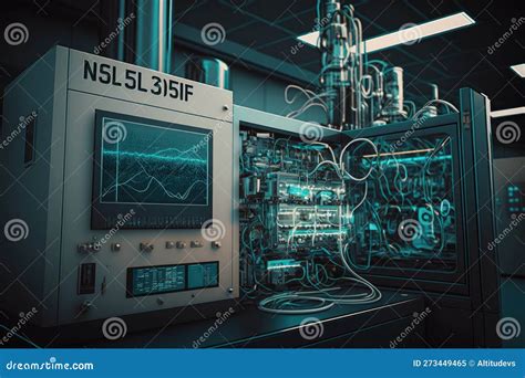 High Tech Laboratory Where Scientists And Engineers Test New 5g