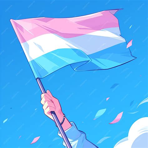 Premium Vector Transgender Pride Flag Background