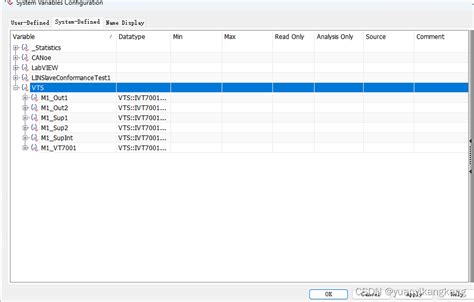 Canoe系统变量怎么生成system Defined 变量canoe 自动写入系统变量 Csdn博客
