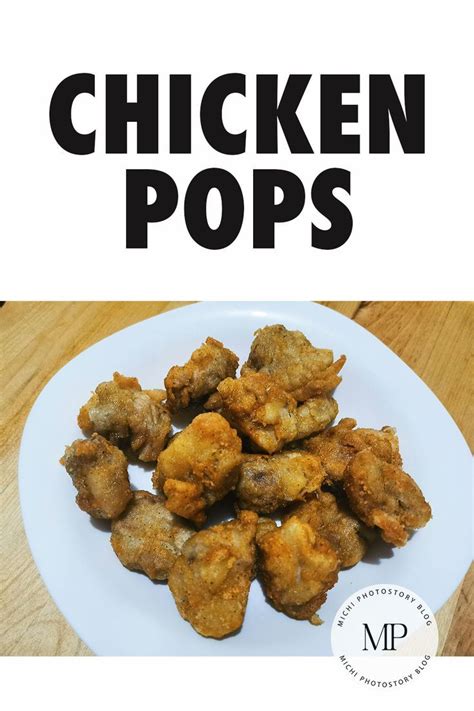 How I Cook My Chicken Karaage Chicken Pop Cooking Chicken