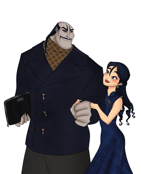 Shan Yu X Mulan Date Night By Heyhopperart On Deviantart