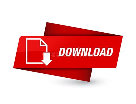Download Document Icon Premium Red Tag Sign Stock Illustration Illustration Of Transfer