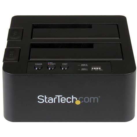 Startech Com Standalone Hard Drive Duplicator Dual Bay Hddssd Clonercopier Usb 31 To Sata Startech Com Standalone Hard Drive Duplicator Dual Bay Hddssd Clonercopier Usb 31 To Sata