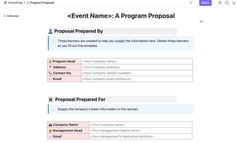 10 Free Program Management Templates With Plans And Processes