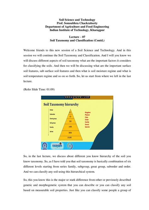 Solution Soil Taxonomy And Classification Studypool