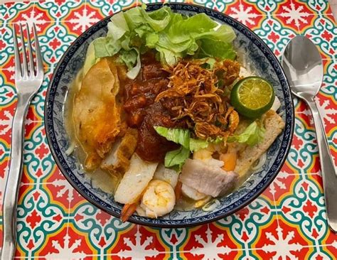 Penang Jawa Mee Kuali Recipe Sprouting Sweet Potatoes Pork Belly Fried Shallots