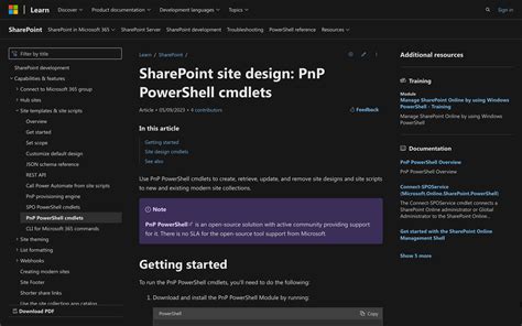 Vollständiger Leitfaden zu PowerShell PnP Modulen