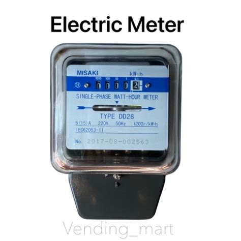 Electric Meter For Water Vending Machine Meter Elektrik Untuk Mesin Air Current Electric