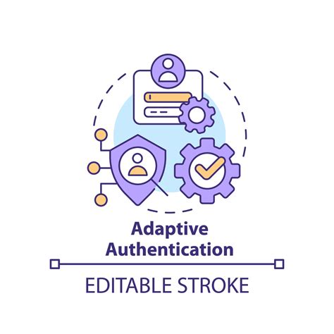 Adaptive Authentication Concept Icon User Recognition Access To