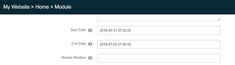 Possible Mismatch In The Module Publication Period Dnn Corp Customer