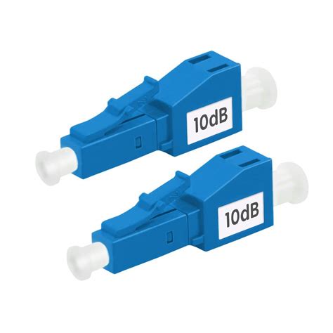 flyprofiber 10db lc fiber attenuator db options 3 20db