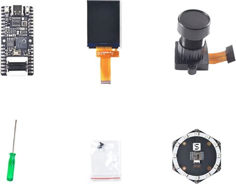 Sipeed Maix Bit Kit RISC V AI lote con pantalla de pulgadas y cámara kit de matriz de