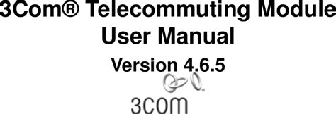 Hp Vcx Software Administrators Guide 3com Ation