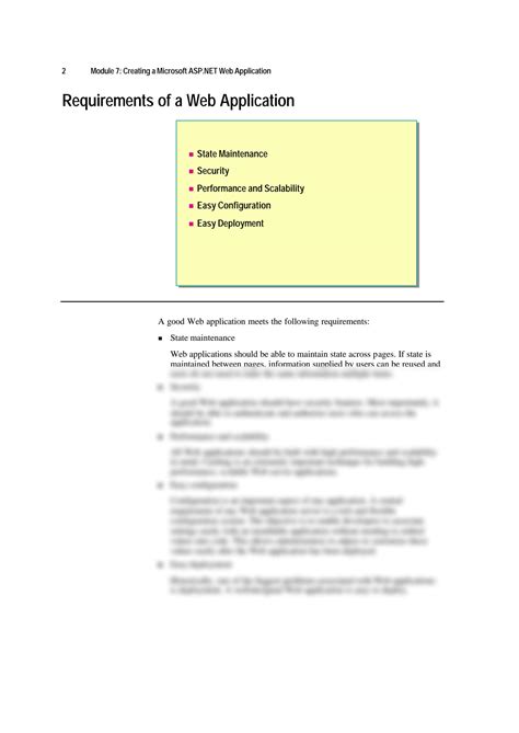 SOLUTION Asp Net Module 7 Creating A Microsoft Asp Net Web Application