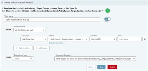 Use Case Of ‘show Rule Dependency With Logic Type ‘salesforce Data