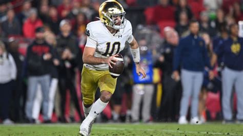 Former Notre Dame Qb Drew Pyne Makes Transfer Decision