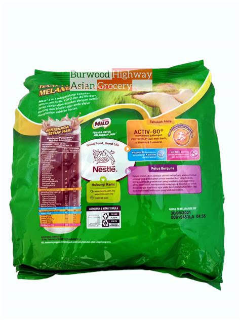 Milo Nutrition Facts Malaysia Besto Blog