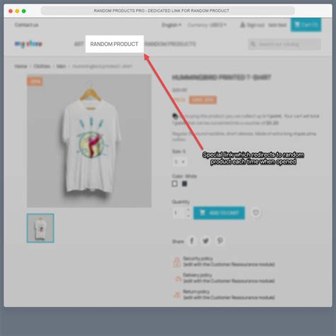 Random Products Pro With Link Block And Page Module For Prestashop