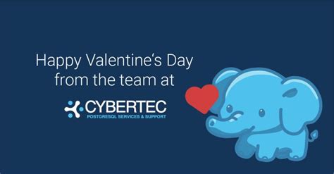 cybertec postgresql services and support on linkedin valentinesday