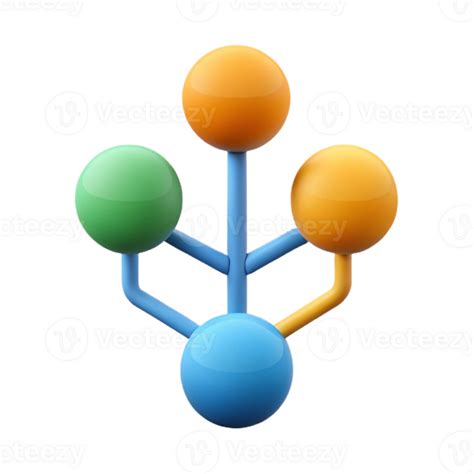 Standout Classic A Stylized Tree Diagram With Three Branches Crisp Edges Minimal Design Flat