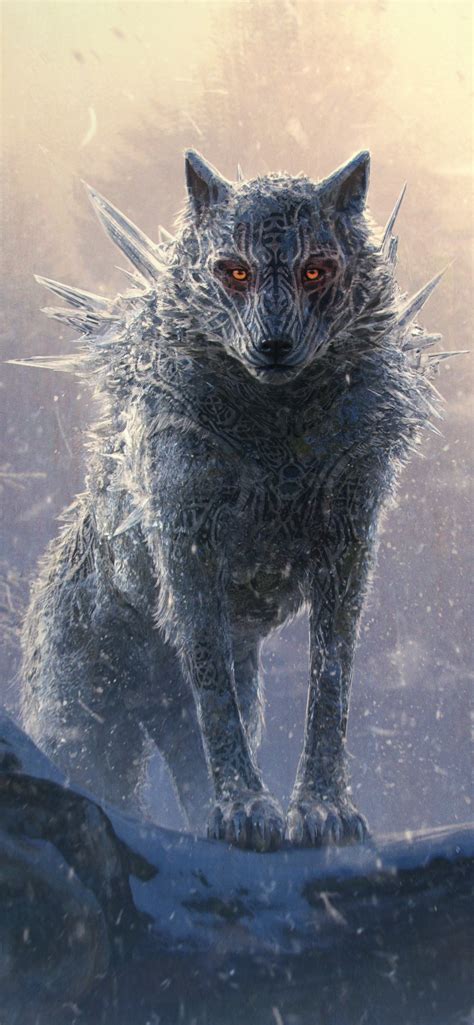 Fenrir Wolf Wallpaper