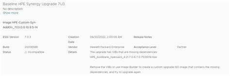 VMware VSphere Upgrade To X Incompatible TRUE IT STORIES