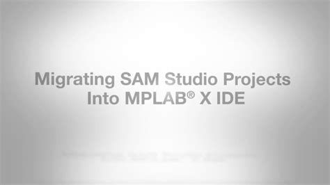 Mplab X Ide Microchip Technology