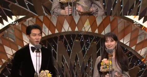 배가본드 배수지♥이승기 베스트커플상 수상 시즌2 기대 2019 Sbs 연기대상
