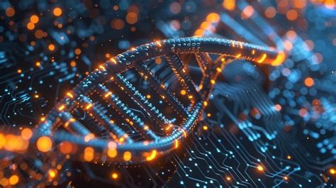 Free Digital Dna Visualization Image Download At Stockcake