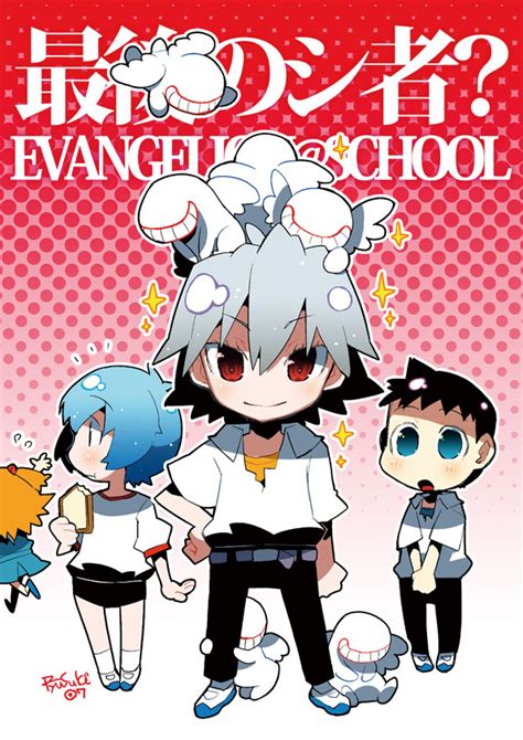 Souryuu Asuka Langley Ayanami Rei Ikari Shinji Nagisa Kaworu And