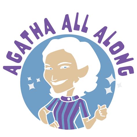 Wandavision Agatha All Along Logo Svg Dxf Png Agatha Harkn Inspire