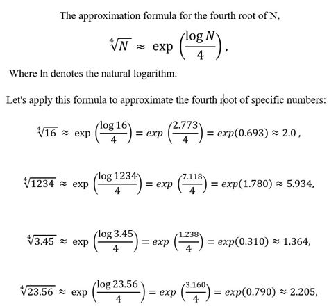 How To Approximate The Fourth Root Asst Prof Dr Laith Hady M Al Ossmi Posted On The Topic
