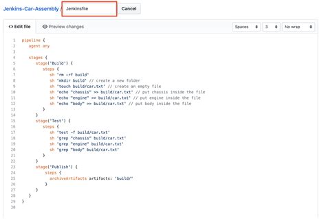 Using Parameters With Jenkins Pipeline Builds Articles Using Jenkins