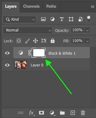 How To Make A Layer Or Photo Black White In Photoshop