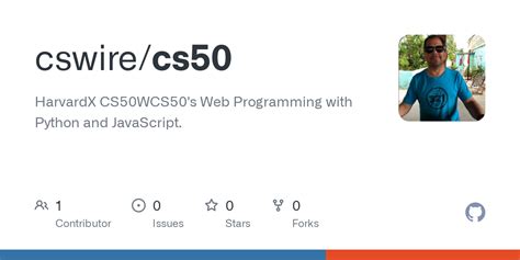 Github Cswirecs50 Harvardx Cs50wcs50s Web Programming With Python