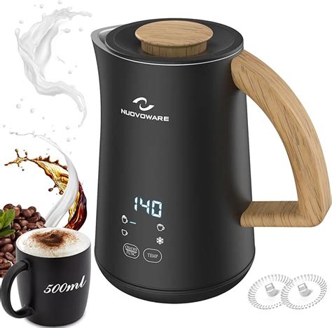 Nuovoware 4 In 1 Milk Frother And Steamer With Temperature