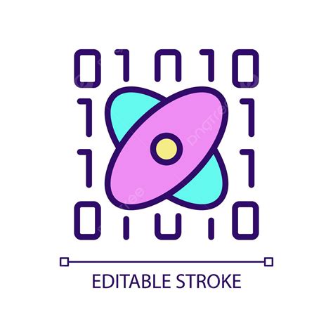 Flawless Rgb Pixel Icon For Data Mining In Science Vector Linear Flat Collect Png And Vector