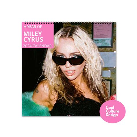 Miley Cyrus Calendar Vol1 2024 Calendar Wall Calendar 2024 Planner