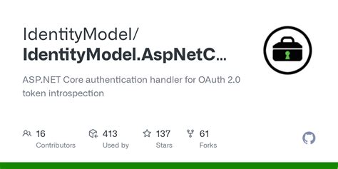 GitHub IdentityModel IdentityModel AspNetCore OAuth2Introspection