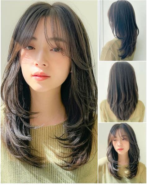 Medium Length Hair Cuts With Bangs Medium Hair Styles Short Hair