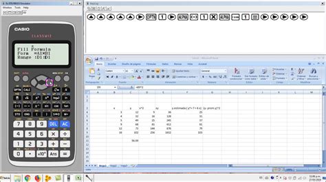 Casio Classwiz Uso De La Spreadsheet Youtube