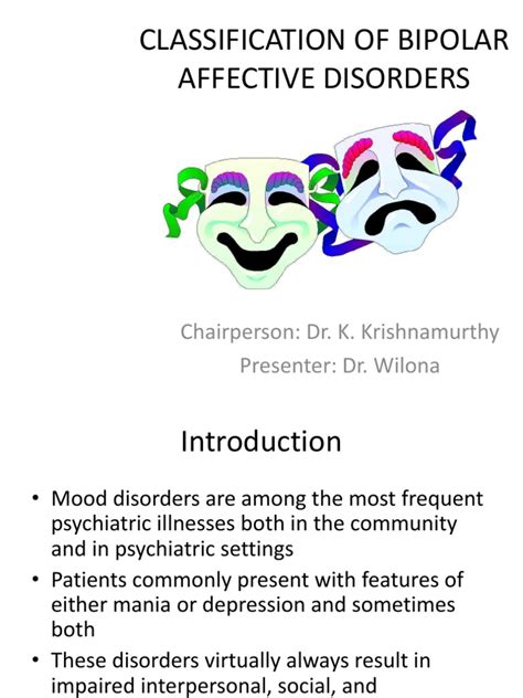 classification of bipolar affective disorders pdf bipolar disorder mania