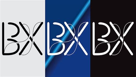 Premium Vector Initial Letter Bx Logo Design Creative Modern Symbol